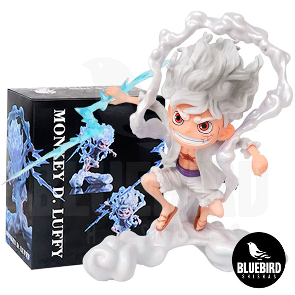 FIGURA ONE PIECE - MONKEY D. LUFFY - GEAR 5 - NIKA – BLUEBIRD SHISHAS