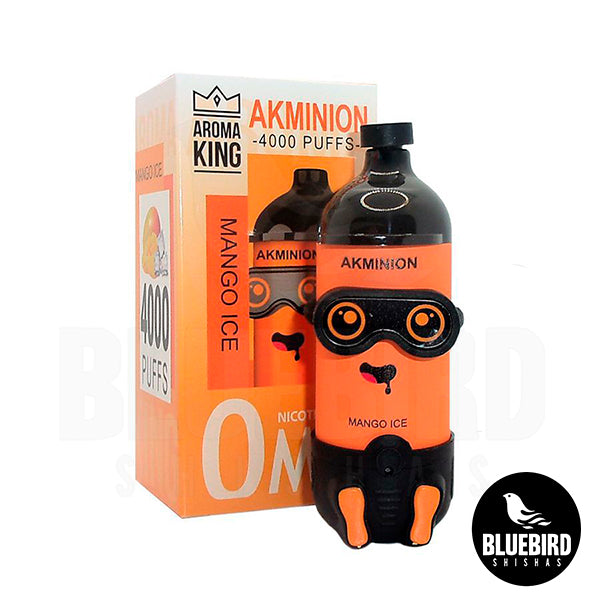 AROMA KING - AKMINION4000 - MANGO ICE - 0 MG – BLUEBIRD SHISHAS