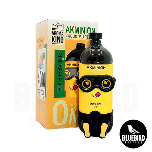 AROMA KING - AKMINION4000 - PINEAPPLE ICE - 0 MG – BLUEBIRD SHISHAS