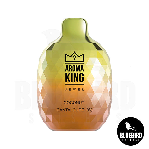 AROMA KING - AK JEWEL 8000 - COCONUT CANTALOUPE - 0 MG – BLUEBIRD SHISHAS