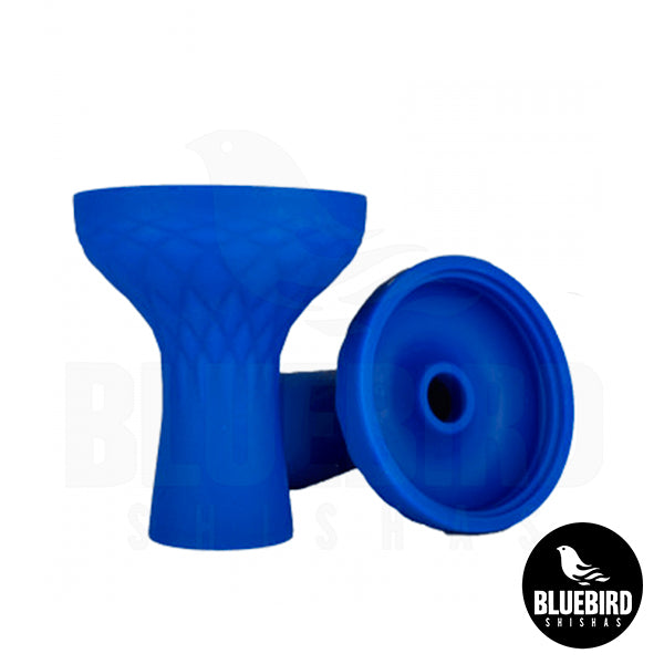 CAZOLETA SILICONA - AZUL – BLUEBIRD SHISHAS